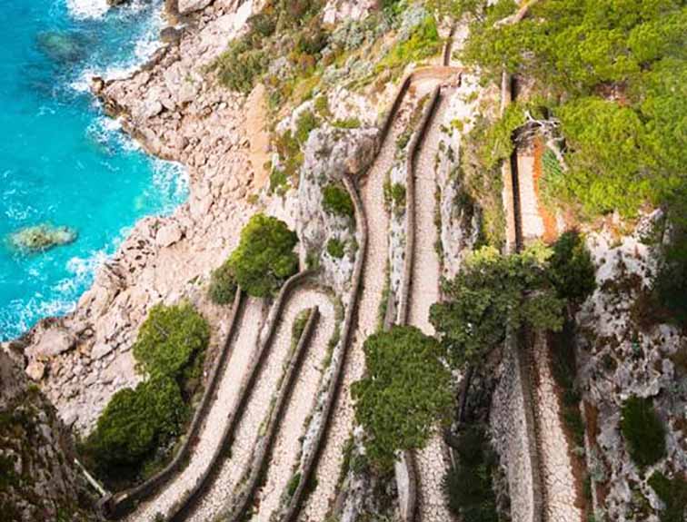 Capri, la storica via Krupp riaprirà a giugno - Metropolisweb
