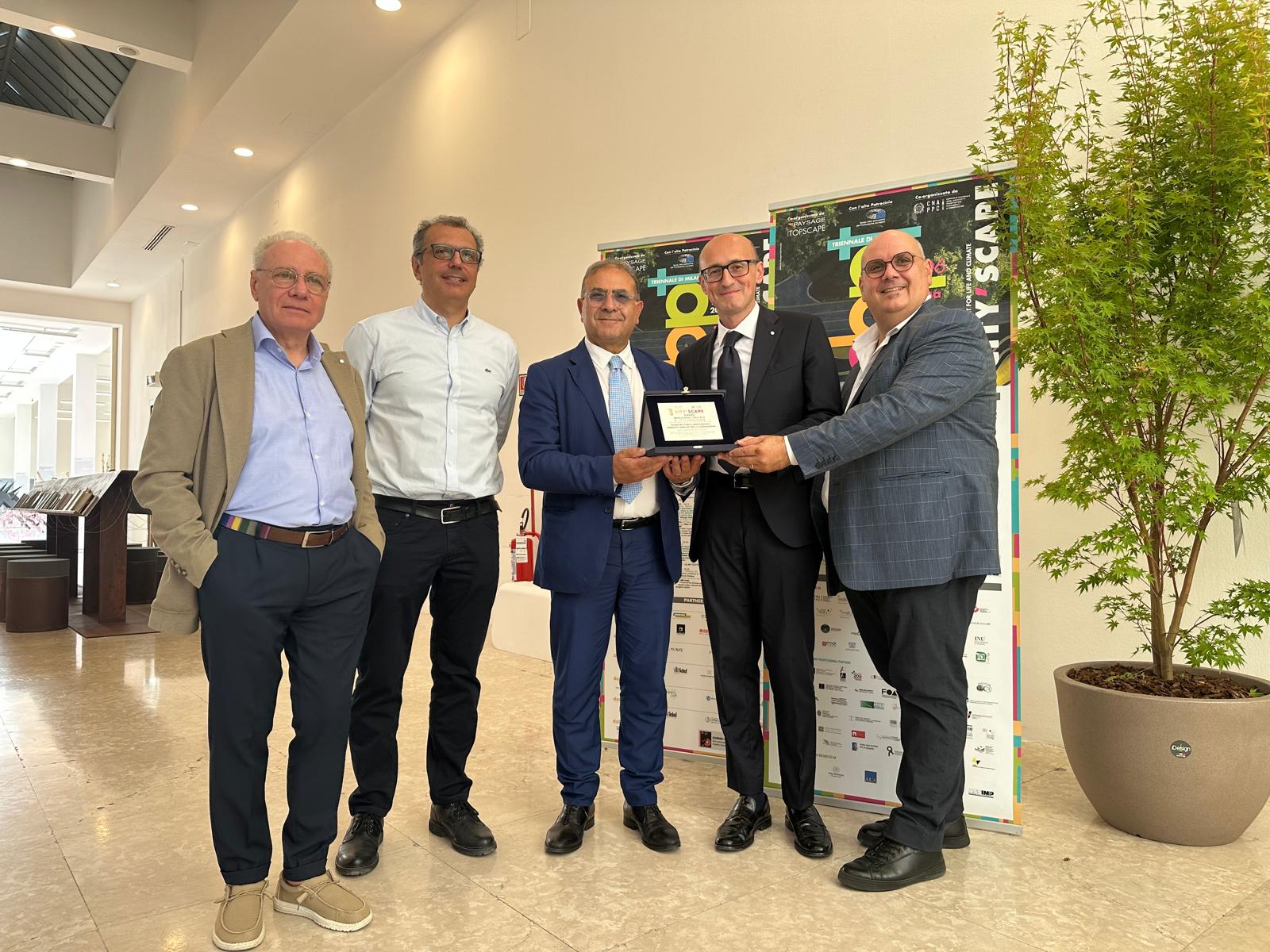 Il progetto del Bioma del Comune di Boscoreale premiato a Milano ...