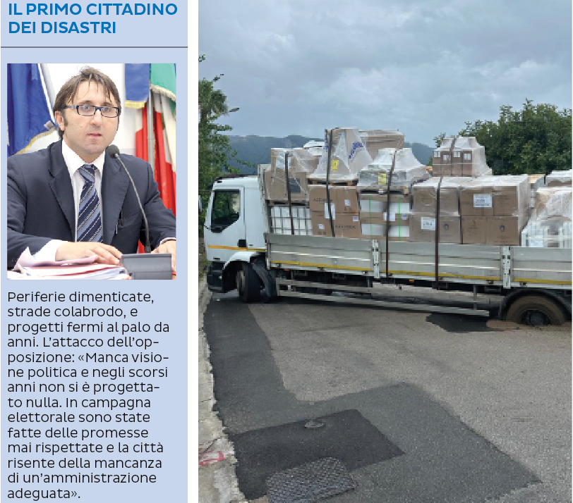 Santa Maria la Carità. Filosa punge D'Amora: «Strade colabrodo e ...