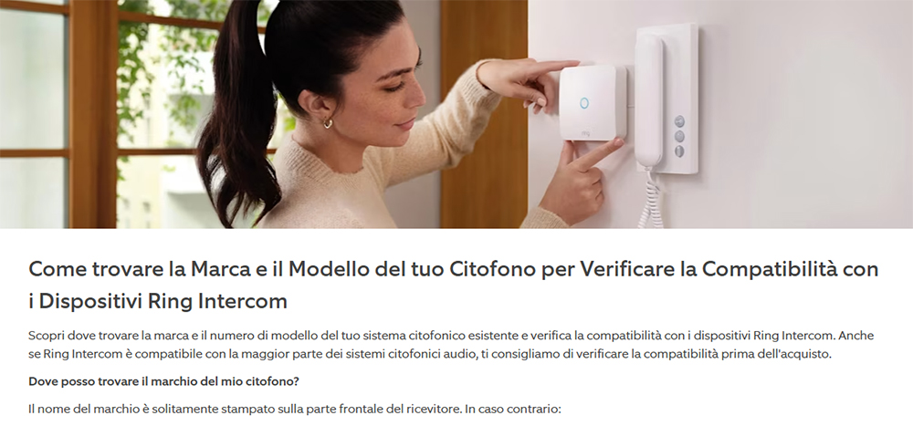 Ring Intercom Video per rendere smart il nostro videocitofono ...