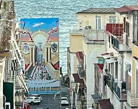 Quattro Altari, prende forma l’opera di via Principal Marina: il mare ...